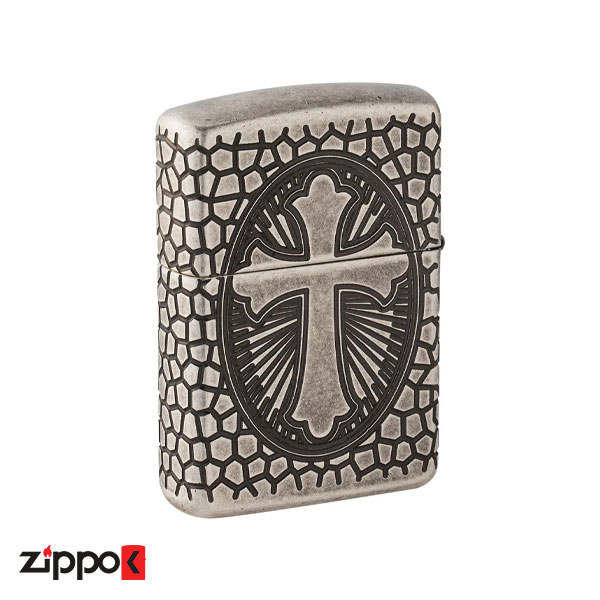 خرید فندک زیپو اصل Zippo St-Christopher Metal Design 49160 - از زیپوک