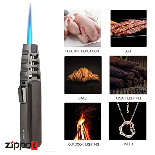 خرید فندک گازی کمپینگ جوبون Jobon - فروشگاه اینترنتی زیپوک - فندک زیپو اصل